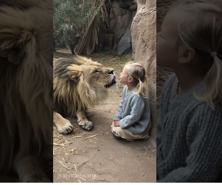 She Grew Up With Lions, And They Treated Her Like Family - DAILY NEWS
