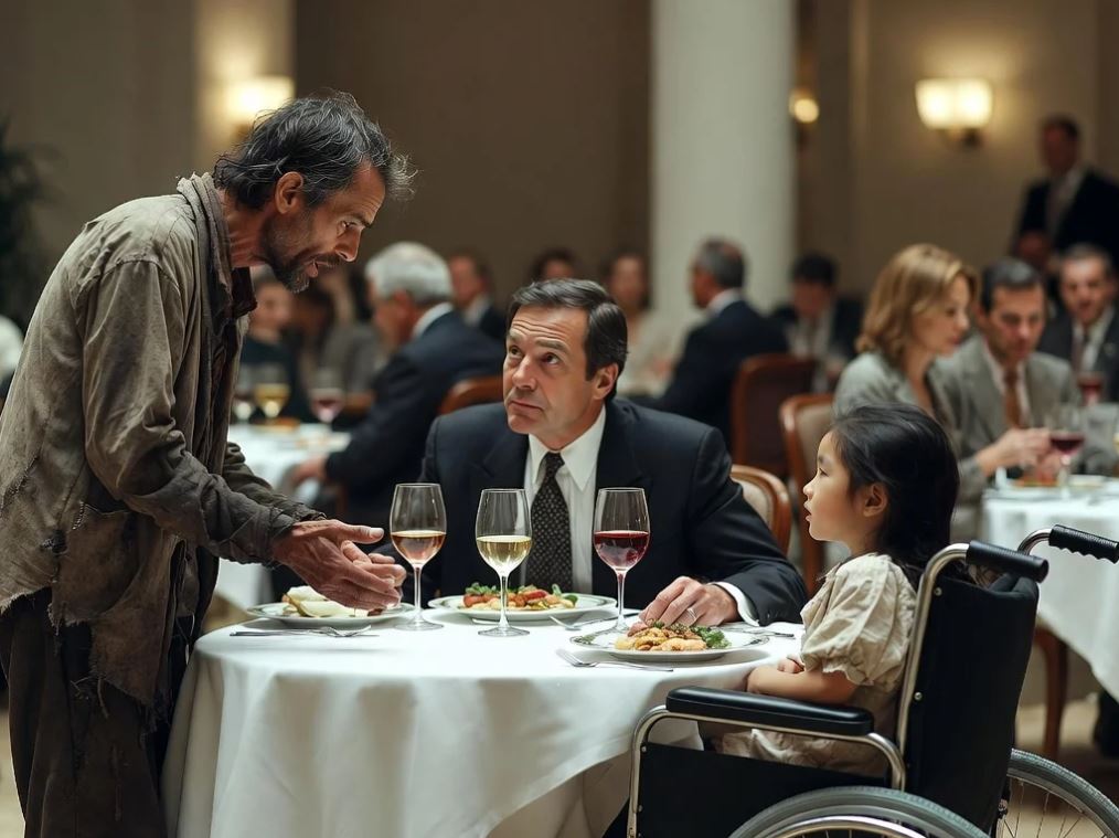 What happened at this fine restaurant left everyone completely silent ...