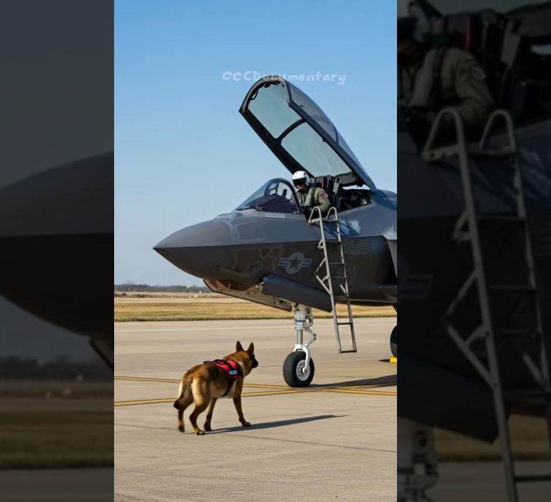 Military dog alerted pilot to fighter jet in trouble - DAILY NEWS